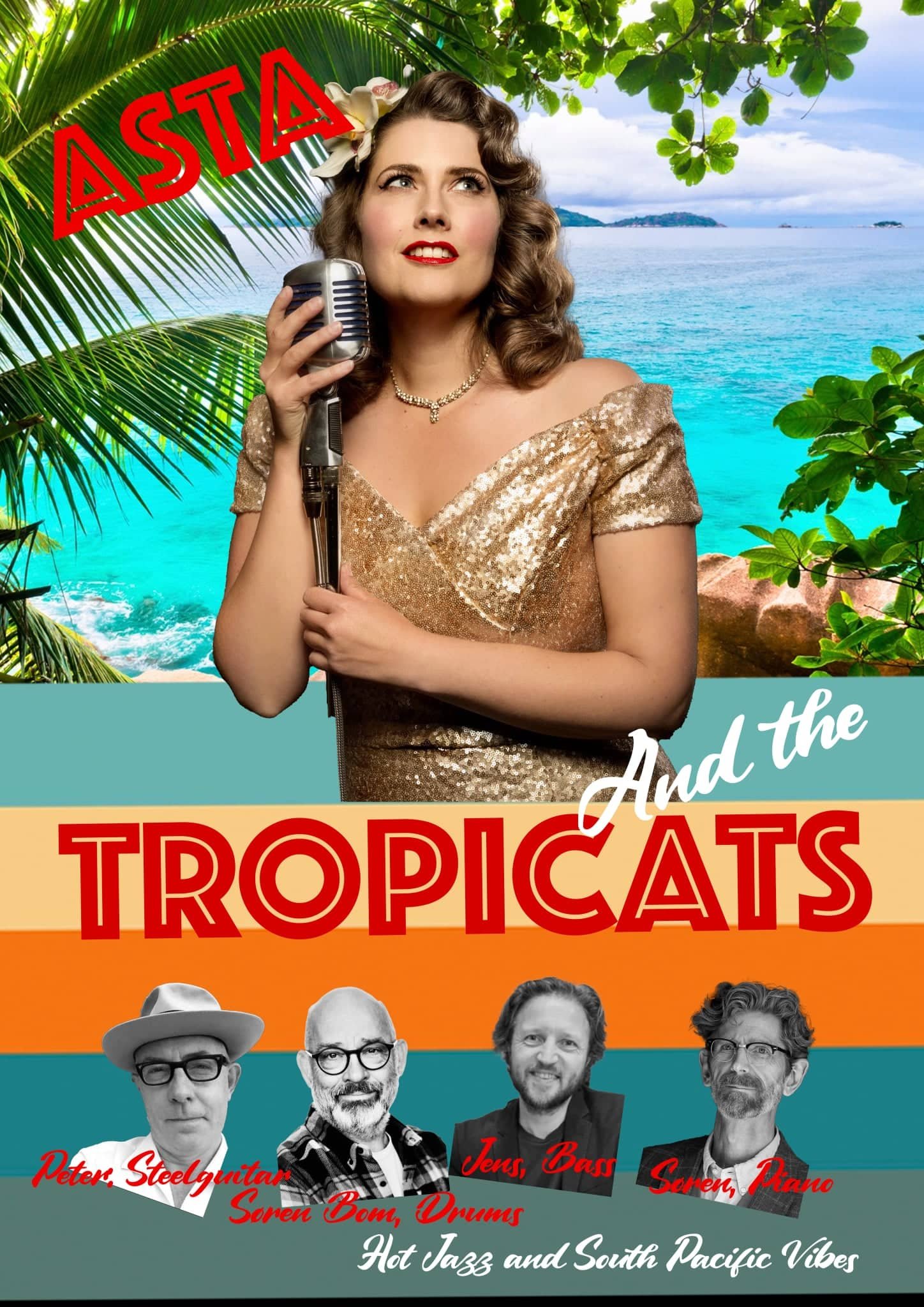 HFS Friday Party with Asta & The Tropicats - Happyfeetstudio.dk